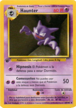 Haunter (Base Set TCG) - WikiDex, la enciclopedia Pokémon