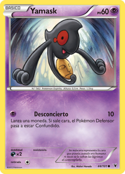 Yamask (Nobles Victorias 44 TCG) - WikiDex, la enciclopedia Pokémon