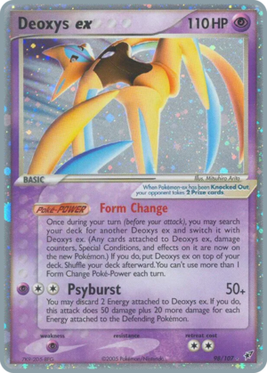 Deoxys-ex (Deoxys 98 TCG) - WikiDex, la enciclopedia Pokémon