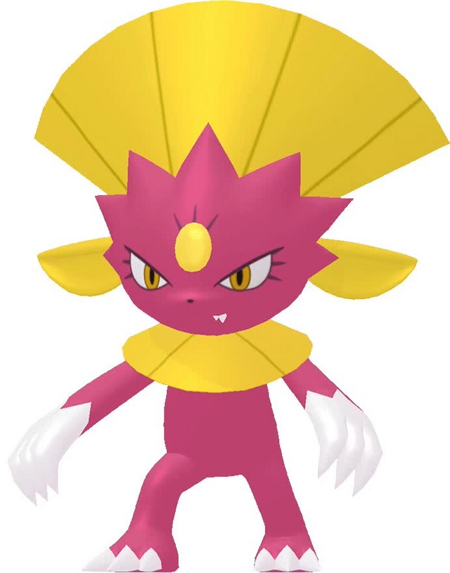 Archivo:Weavile HOME variocolor hembra.webm - WikiDex, la enciclopedia Pokémon