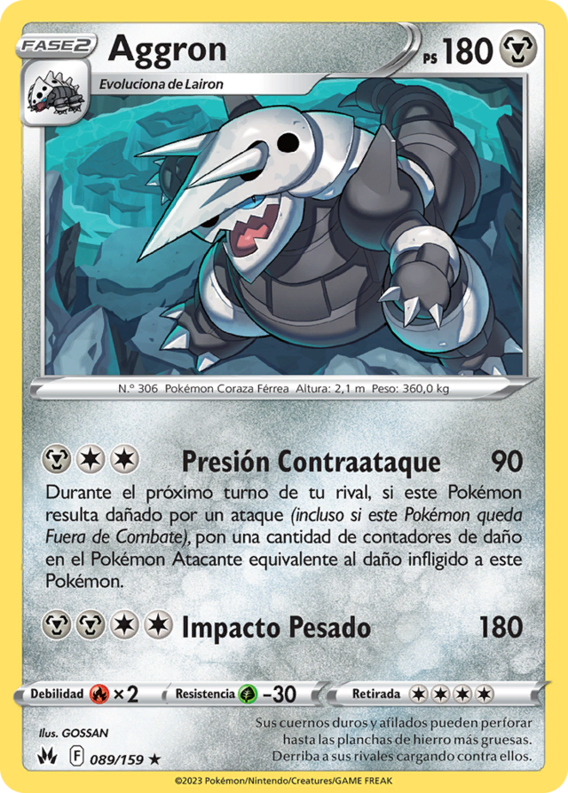 Aggron (Cenit Supremo TCG) - WikiDex, la enciclopedia Pokémon