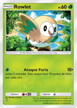 Rowlet (Crisis Dimensional TCG Pocket) - WikiDex, la enciclopedia Pokémon