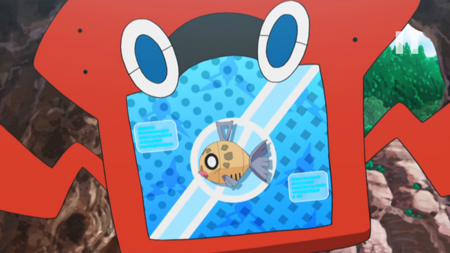 Archivo:EP976 Feebas en la RotomDex.png - WikiDex, la enciclopedia Pokémon