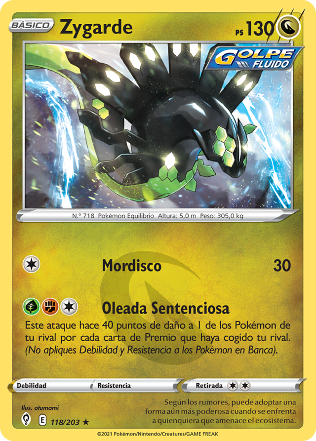 Zygarde (Cielos Evolutivos TCG) - WikiDex, la enciclopedia Pokémon