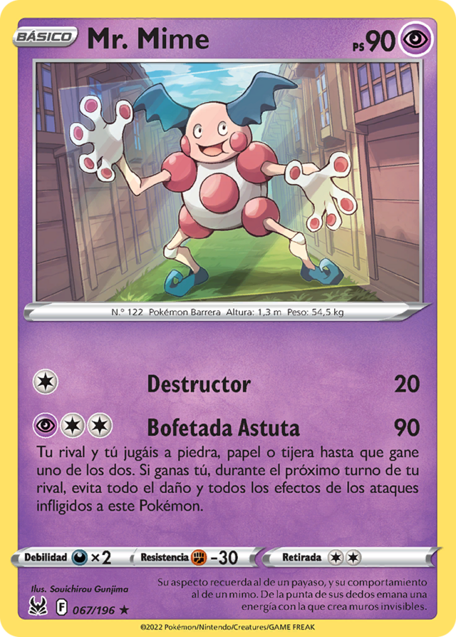 Mr. Mime (Origen Perdido TCG) - WikiDex, la enciclopedia Pokémon