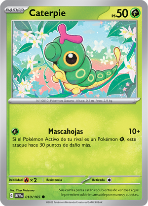 Metapod (151 TCG) - WikiDex, la enciclopedia Pokémon