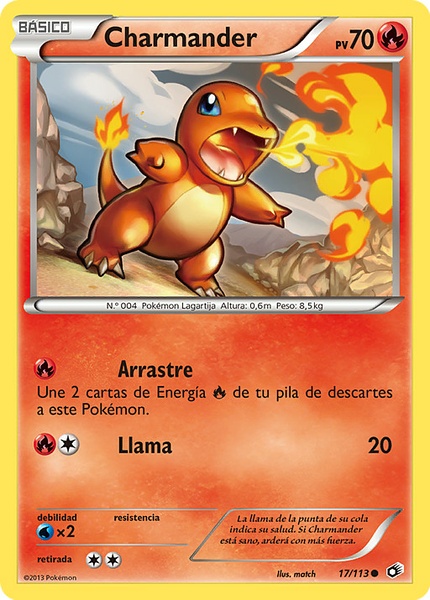 Charmander (Fronteras Cruzadas TCG) - WikiDex, la enciclopedia Pokémon