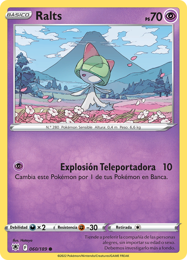 Ralts (Resplandor Astral TCG) - WikiDex, la enciclopedia Pokémon