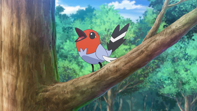 Archivo:EP1247 Fletchling.png - WikiDex, la enciclopedia Pokémon