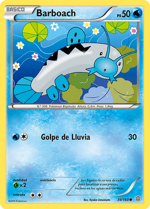 Barboach (Duelos Primigenios TCG) - WikiDex, la enciclopedia Pokémon