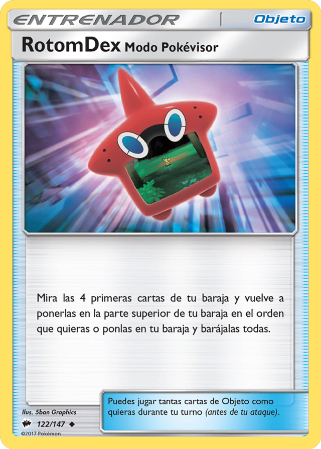 RotomDex Modo Pokévisor (TCG) - WikiDex, la enciclopedia Pokémon