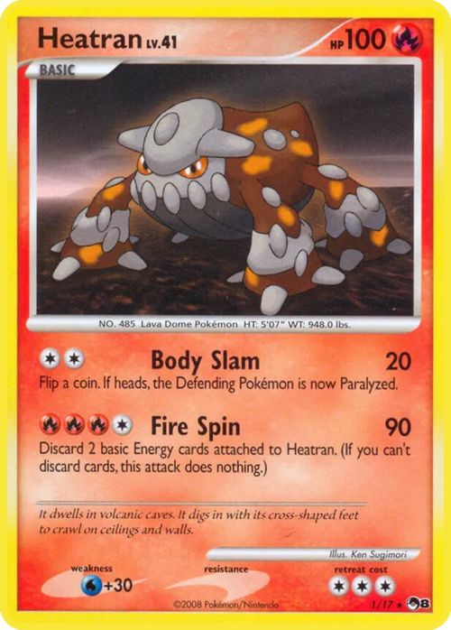 Heatran (POP Series 8 TCG) - WikiDex, la enciclopedia Pokémon