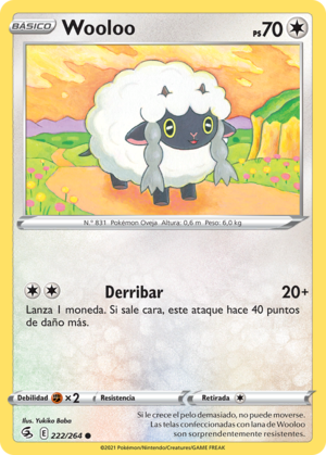 Dubwool (Golpe Fusión TCG) - WikiDex, la enciclopedia Pokémon