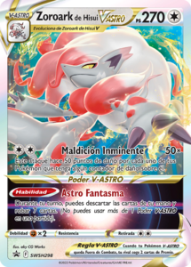 Zoroark de Hisui V-ASTRO (Origen Perdido TCG) - WikiDex, la enciclopedia Pokémon