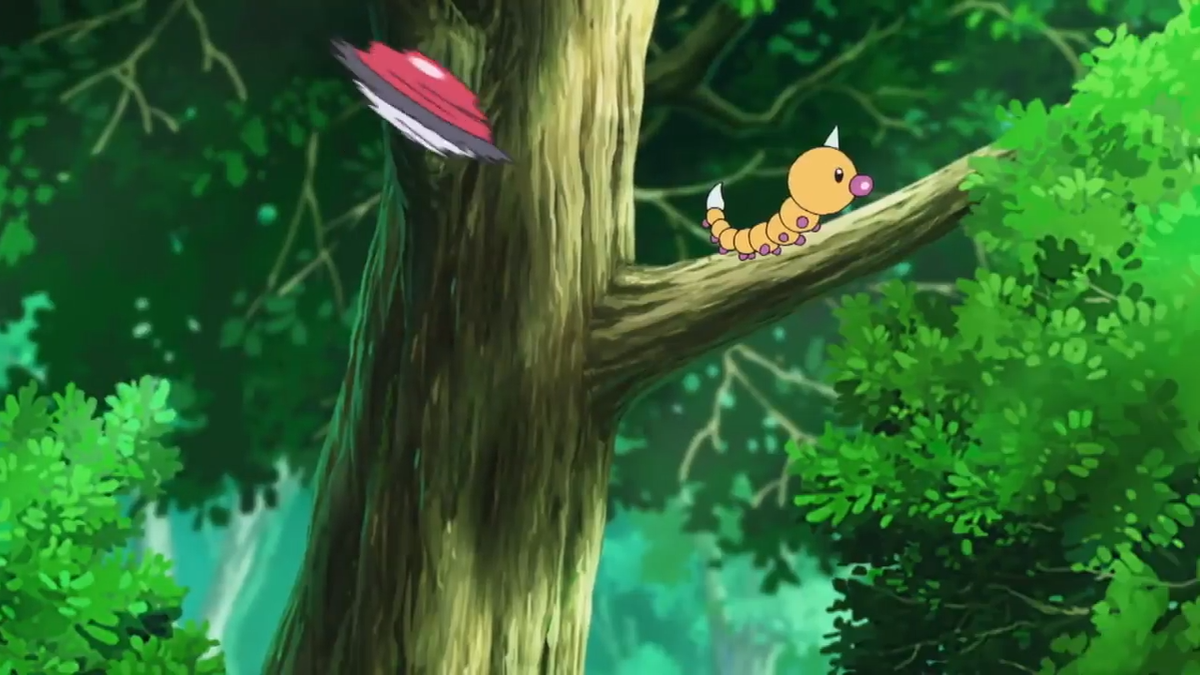 Archivo:EP1095 Weedle.png - WikiDex, la enciclopedia Pokémon