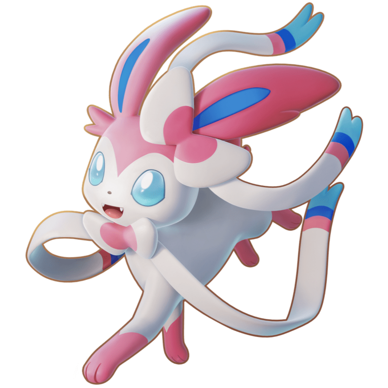 Archivo:Artwork Sylveon UNITE.png - WikiDex, la enciclopedia Pokémon