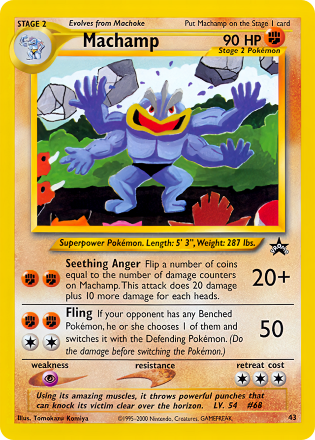 Machamp (WoTC Promo TCG) - WikiDex, la enciclopedia Pokémon