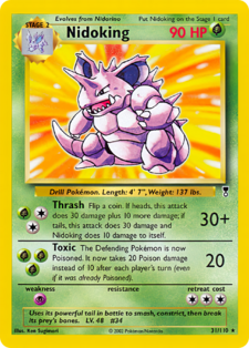 Nidoking (Base Set TCG) - WikiDex, la enciclopedia Pokémon