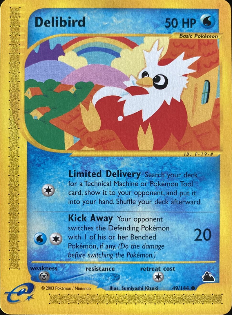 Delibird (Skyridge TCG) - WikiDex, la enciclopedia Pokémon