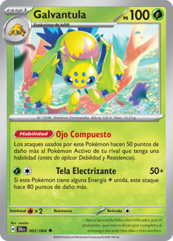 Galvantula (Fábula Sombría TCG) - WikiDex, la enciclopedia Pokémon