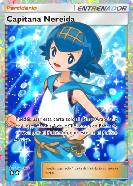 Capitana Nereida (TCG Pocket) - WikiDex, la enciclopedia Pokémon