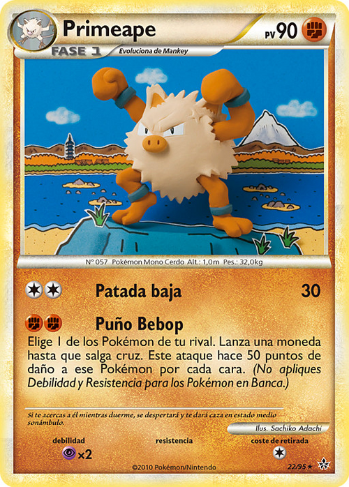 Primeape (Liberados TCG) - WikiDex, la enciclopedia Pokémon