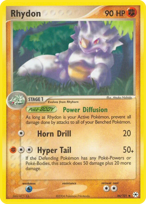 Rhydon (Hidden Legends TCG) - WikiDex, la enciclopedia Pokémon