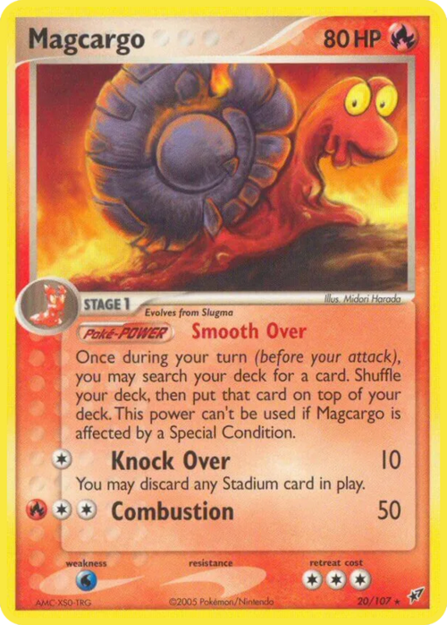 Magcargo (Deoxys 20 TCG) - WikiDex, la enciclopedia Pokémon