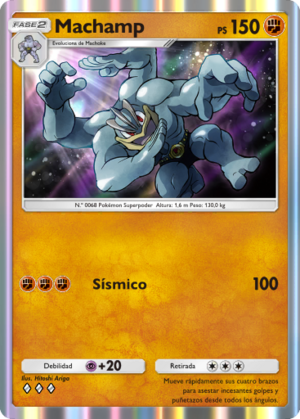 Machamp ex (Genes Formidables TCG Pocket) - WikiDex, la enciclopedia ...