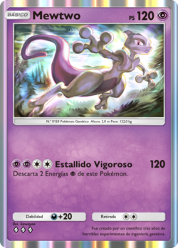 Mewtwo (Genes Formidables TCG Pocket) - WikiDex, la enciclopedia Pokémon