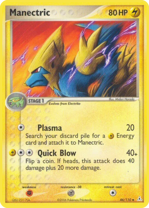 Manectric (Holon Phantoms TCG) - WikiDex, la enciclopedia Pokémon