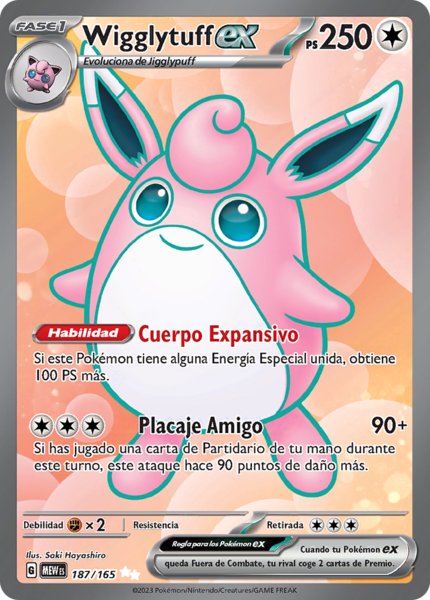 Wigglytuff ex (151 TCG) - WikiDex, la enciclopedia Pokémon