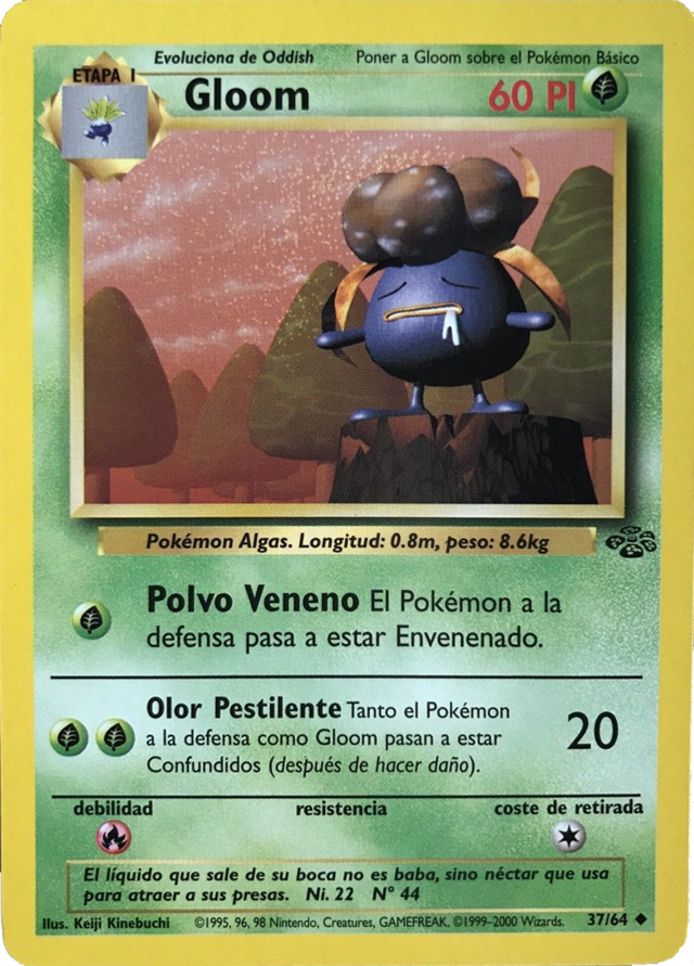 Gloom (Jungla TCG) - WikiDex, la enciclopedia Pokémon