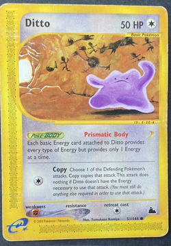 Ditto (Skyridge TCG) - WikiDex, la enciclopedia Pokémon