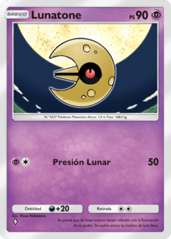 Lunatone (Guardianes Celestiales TCG Pocket) - WikiDex, la enciclopedia ...