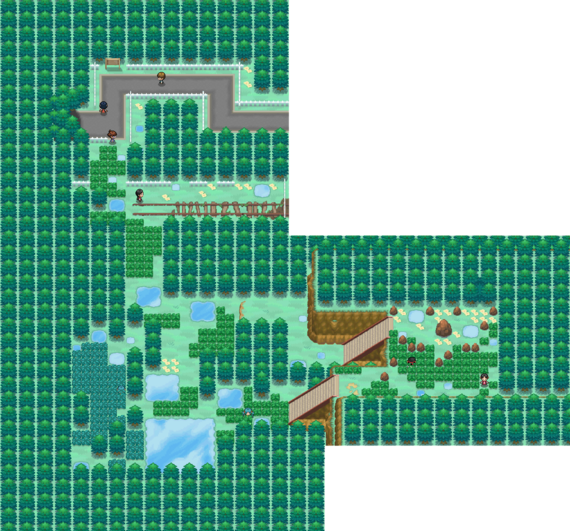 Bosque Azulejo - WikiDex, la enciclopedia Pokémon