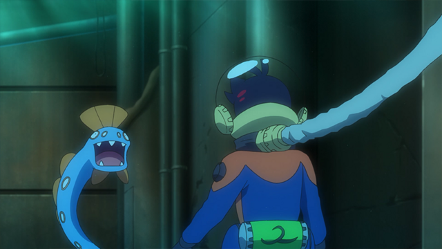 Archivo:EP1177 Huntail.png - WikiDex, la enciclopedia Pokémon