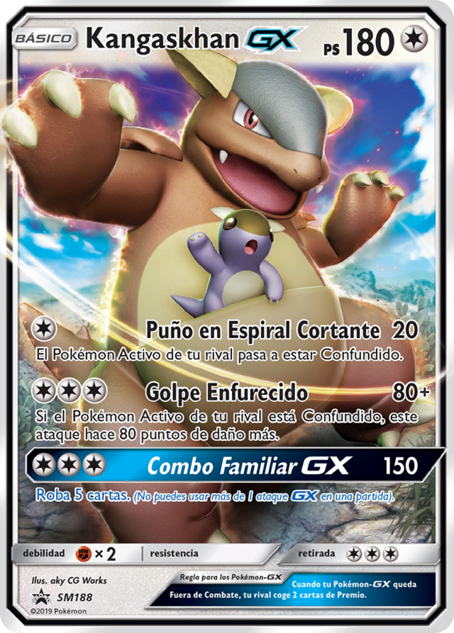Kangaskhan-GX (SM Promo 188 TCG) - WikiDex, la enciclopedia Pokémon