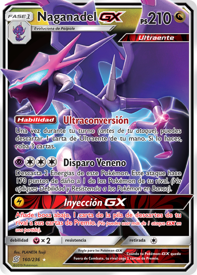 Naganadel-GX (Mentes Unidas TCG) - WikiDex, la enciclopedia Pokémon