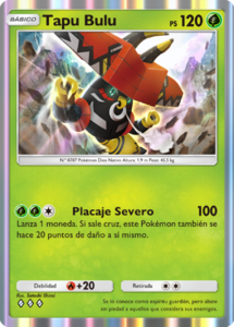 Tapu Bulu (Guardianes Celestiales TCG Pocket) - WikiDex, la enciclopedia Pokémon