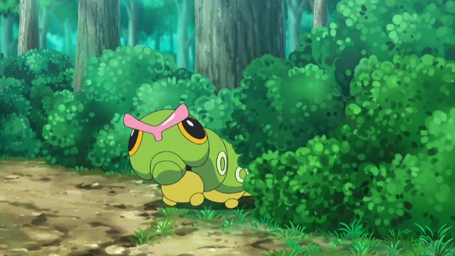 Archivo:EP985 Caterpie.png - WikiDex, la enciclopedia Pokémon