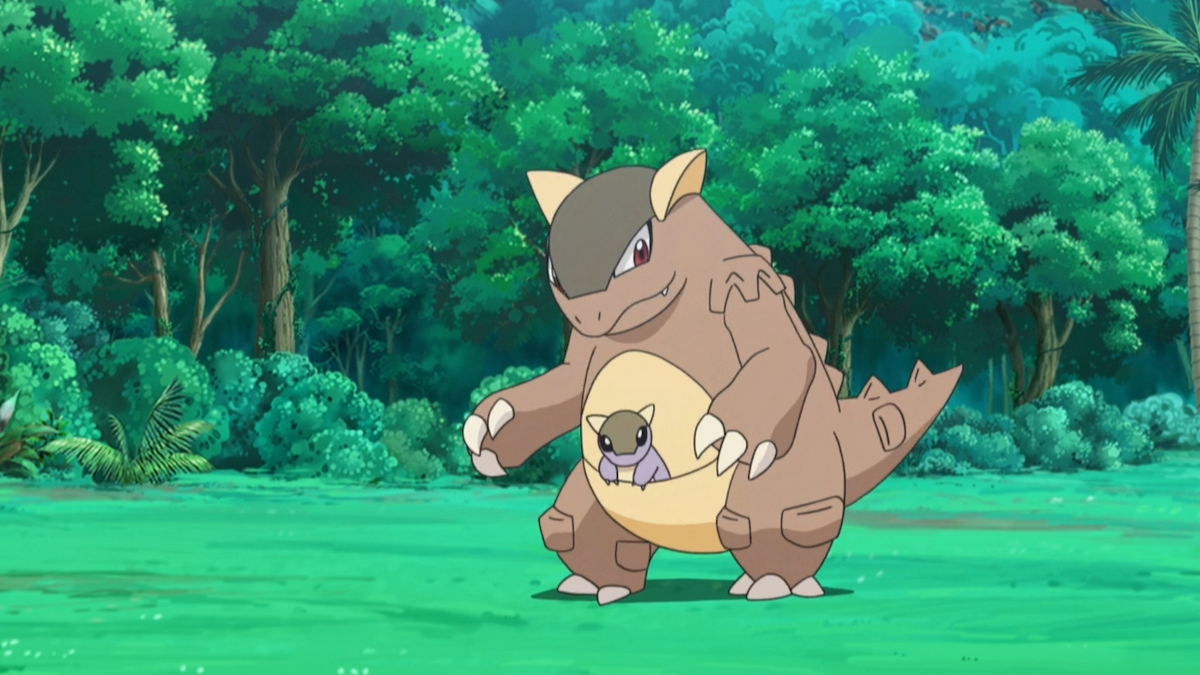 Archivo:EP1046 Kangaskhan.png - WikiDex, la enciclopedia Pokémon