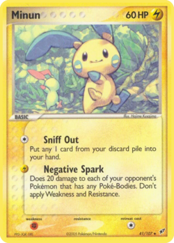 Minun (Deoxys TCG) - WikiDex, la enciclopedia Pokémon