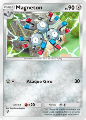 Magnemite (Luz Triunfal TCG Pocket) - WikiDex, la enciclopedia Pokémon