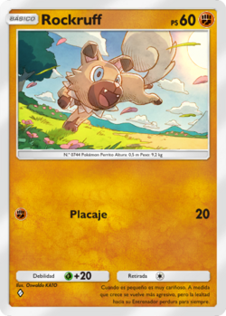 Rockruff (Guardianes Celestiales 99 TCG Pocket) - WikiDex, la ...
