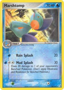 Mudkip (Crystal Guardians 58 TCG) - WikiDex, la enciclopedia Pokémon