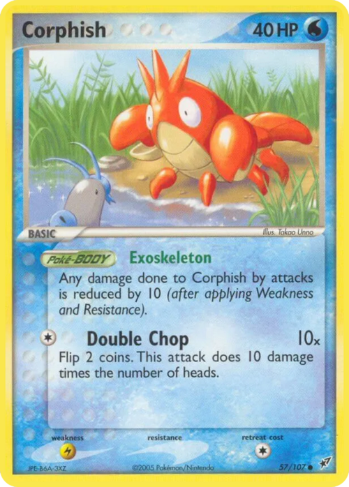Corphish (Deoxys TCG) - WikiDex, la enciclopedia Pokémon