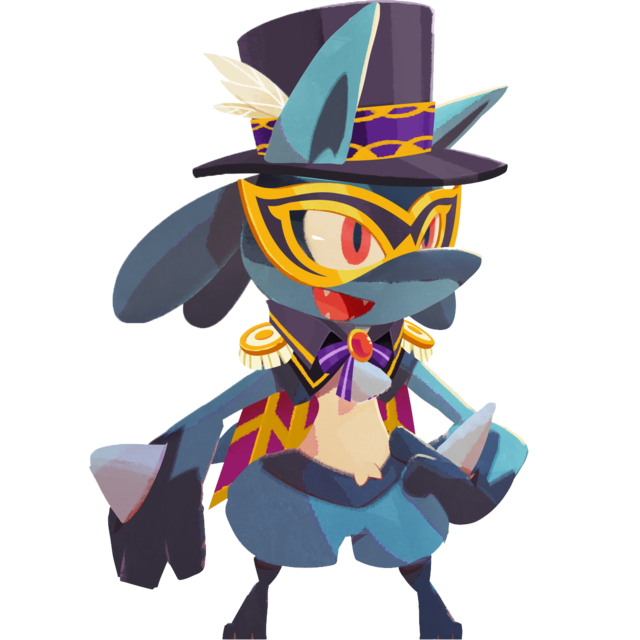 Archivo:Lucario Mascarada Café Mix.png - WikiDex, la enciclopedia Pokémon