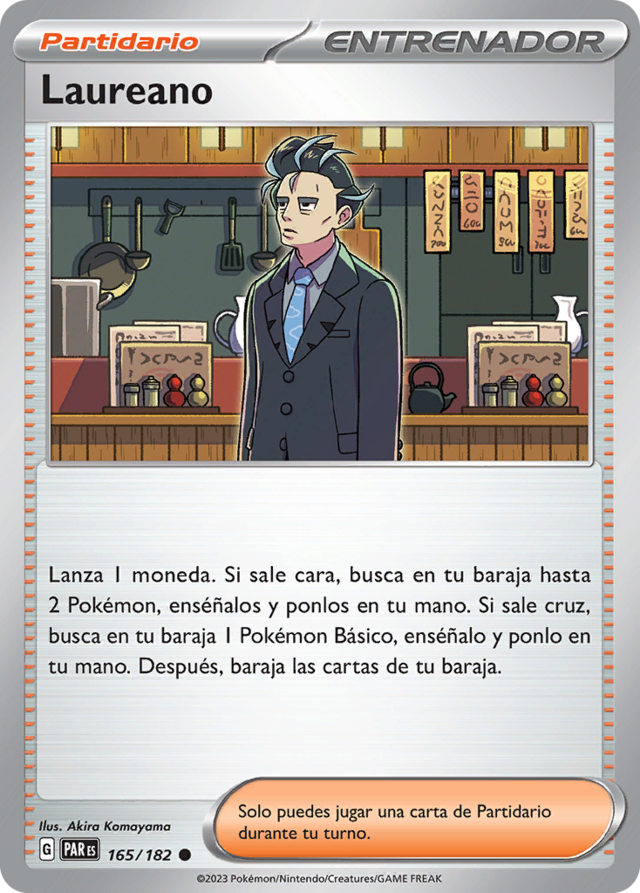 Laureano (TCG) - WikiDex, la enciclopedia Pokémon