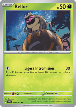 Rellor (Fuerzas Temporales TCG) - WikiDex, la enciclopedia Pokémon